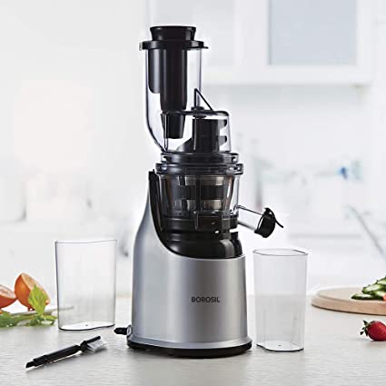 Buy Borosil Portable Health Pro Cold Press Slow Juicer 200W Infinia Home and Kitchen